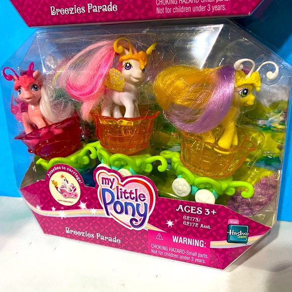 My Little Pony | Toys | My Little Pony G3 Nwt 205 Breezies Parade Cute ...